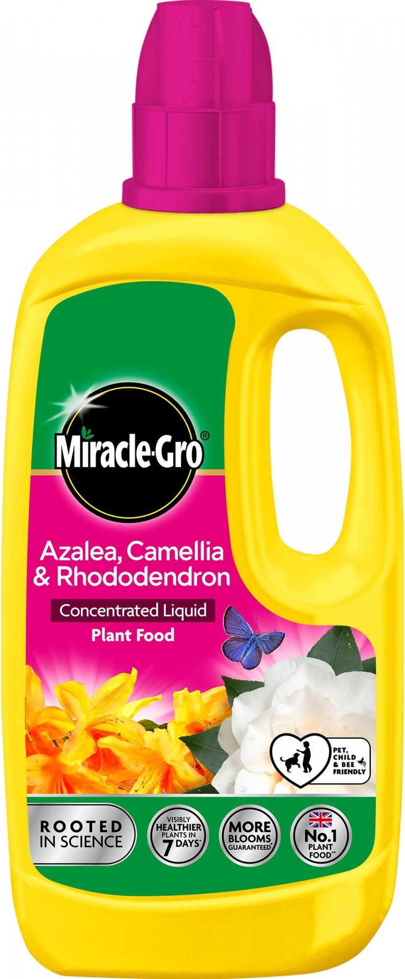 Miracle-Gro Azalea, Camellia & Rhododendron Concentrated Liquid Plant ...