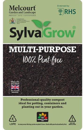 Melcourt SylvaGrow Professional Multi Purpose 100% Peat-free Compost ...